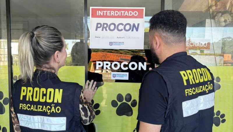 Procon de Florianópolis interdita pet shop no Sul da Ilha - Guararema News